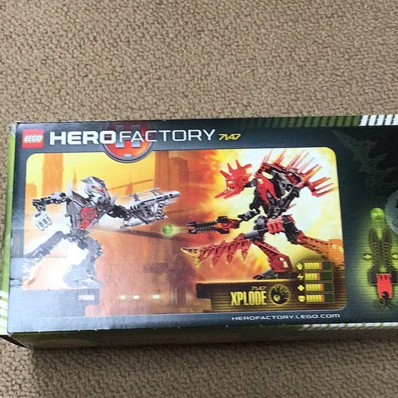 Lego | Toys | Lego Hero Factory Xplode 747 Retired | Poshmark